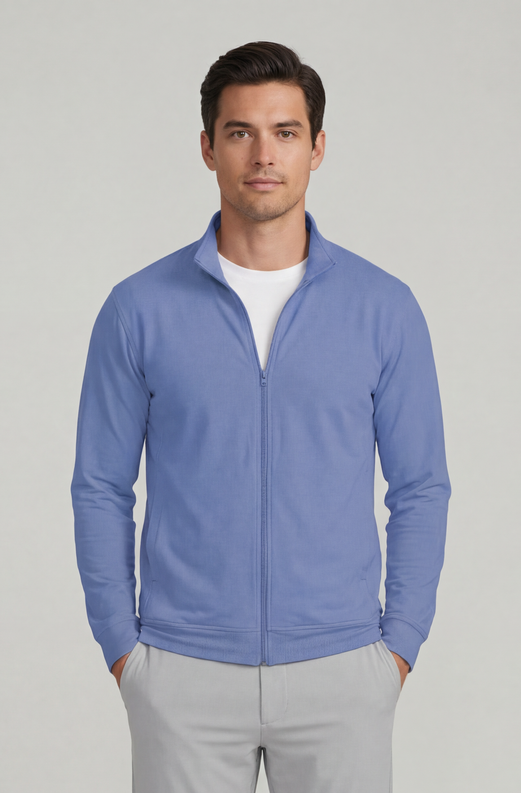 Adapt Full Zip Jacket in Bijou Blue – Southern Athletica